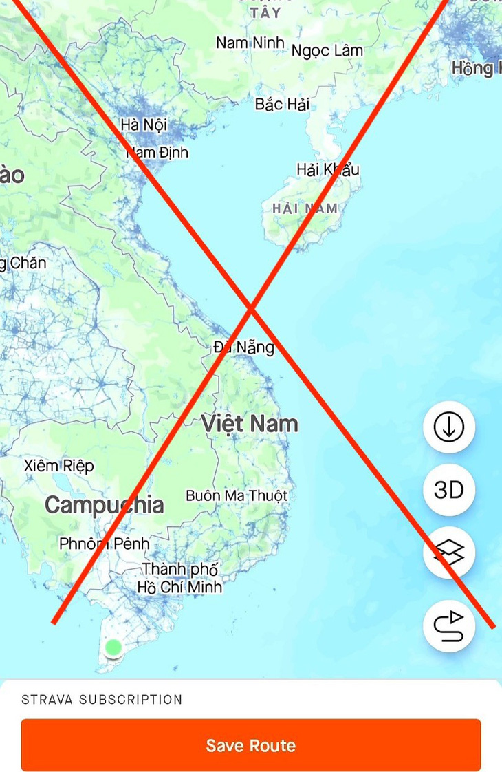 https://vietexplorer.com - Local sports communities dismayed by Strava’s inaccurate Vietnam map